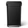 simplehuman 45L rectangular pedal bin with liner pocket, matte black steel | Wayfair.co.uk